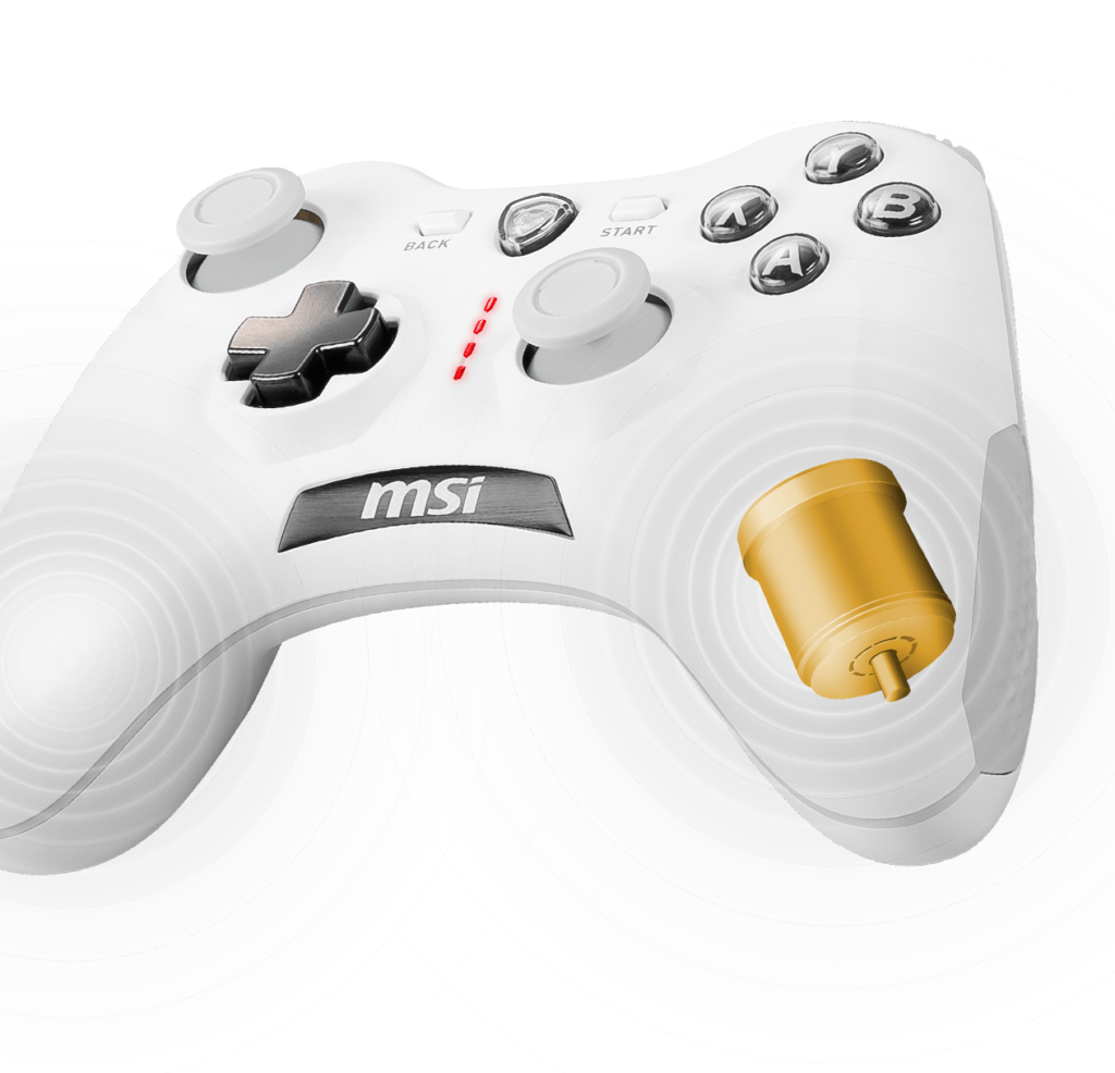 MSI FORCE GC30 V2 WHITE Control Inalámbrico - DOS BITS MX